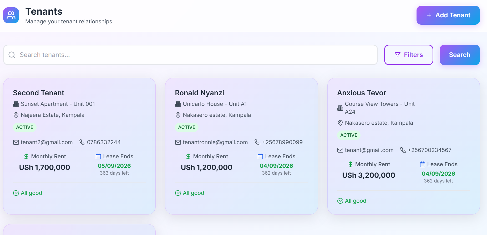 PropMaster - Real Estate Management Platform